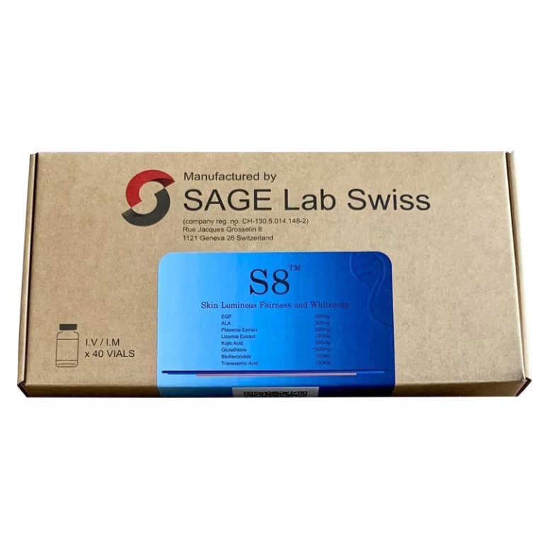 S8 NMN Sage Lab Swiss 5 sản phẩm Bộ truyền trắng da