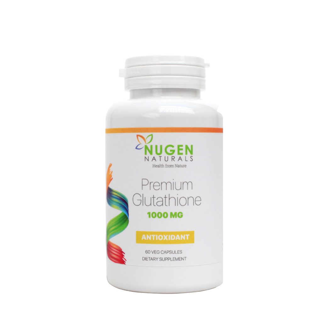 Viên trắng da mờ nám Nugen Naturals Premium Glutathione 1000 mg