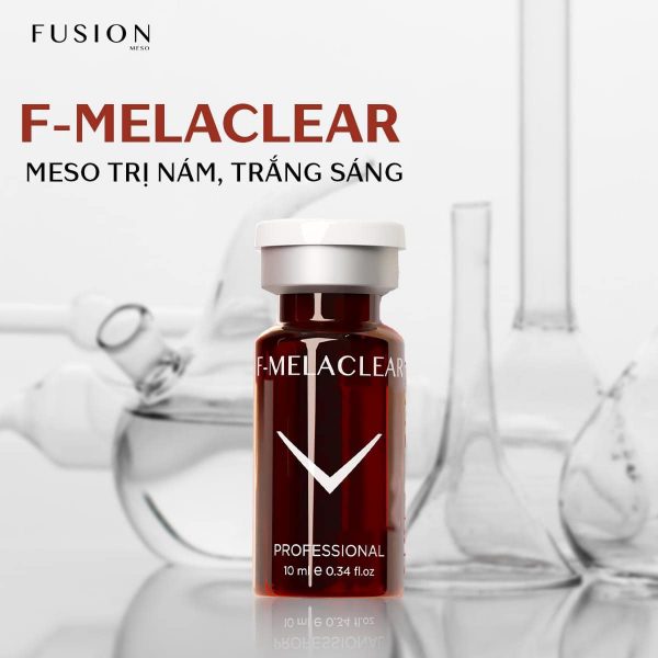 Tiêm điều trị nám và tàn nhang Fusion Meso F-Melaclear 5 lọ | Ed beauty