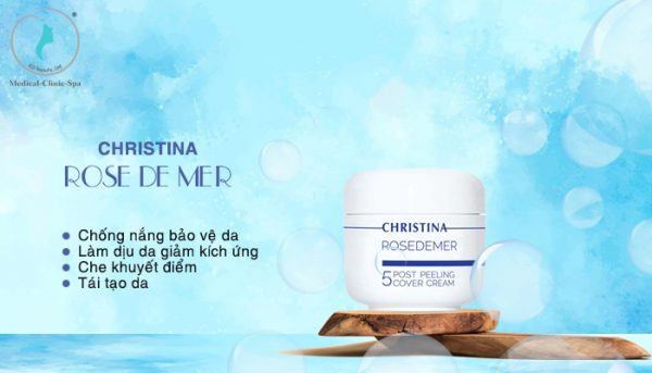 Kem tái tạo và bảo vệ da Christina Rose De Mer Post Peeling Cover Cream