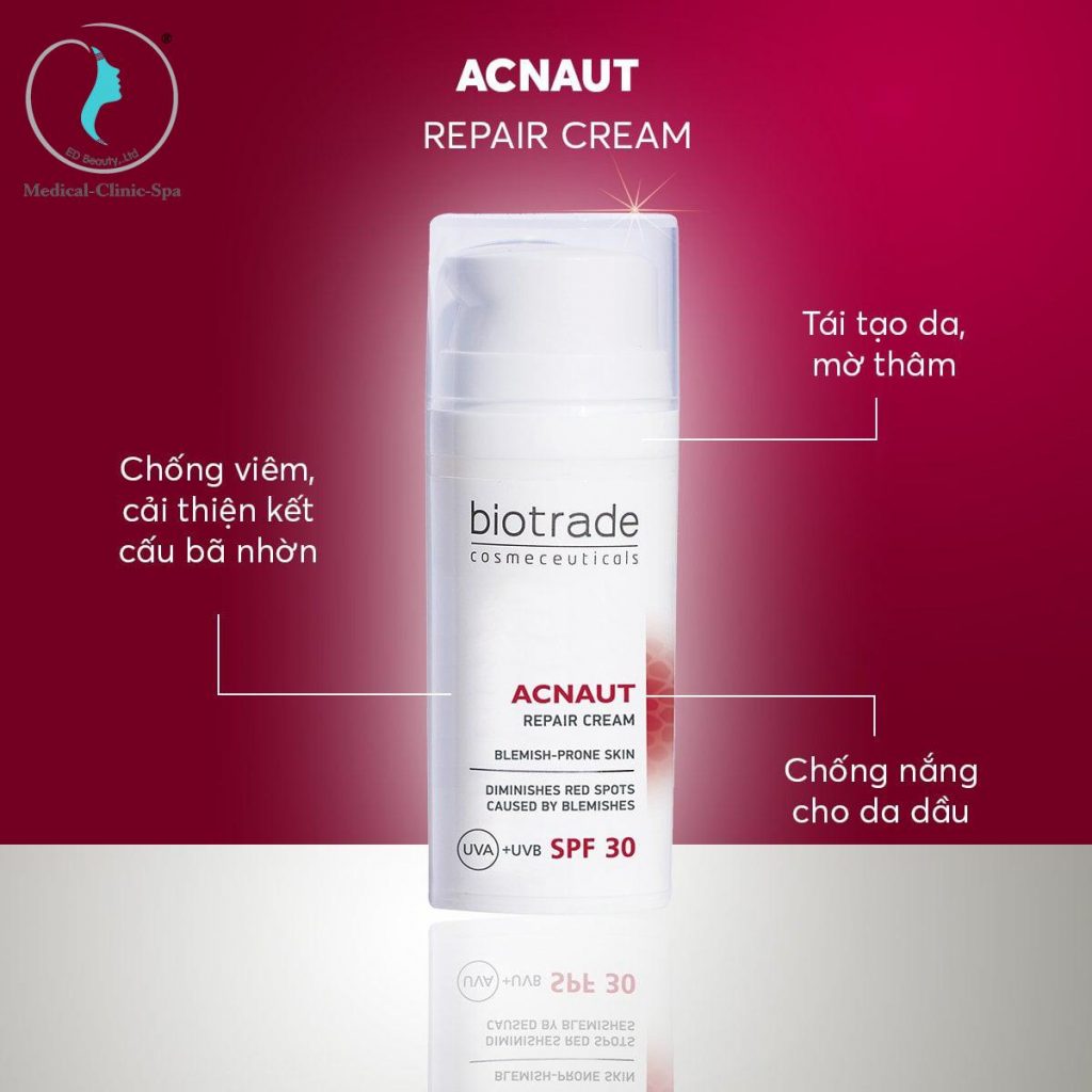 Kem chống nắng Biotrade Acnaut Repair Cream SPF 30