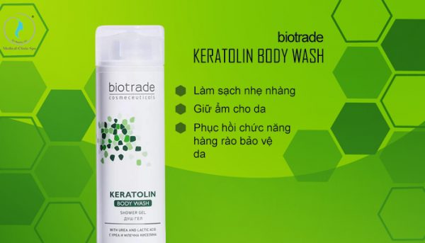 Sữa tắm dạng gel Biotrade Keratolin Body Wash Shower Gel 50ml