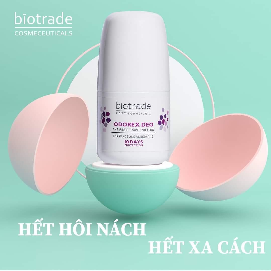 Lăn khử mùi, ngăn mồ hôi Biotrade Odorex Deo Antiperspirant Roll-on 40ml