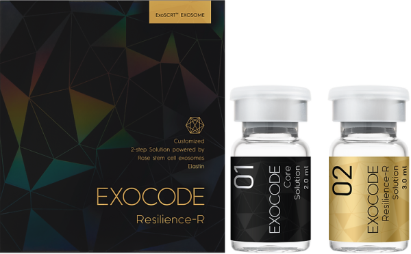 Set tinh chất tế bào gốc Exocode Resilience - R cấy làm săn chắc và căng bóng da (Set liệu trình ...