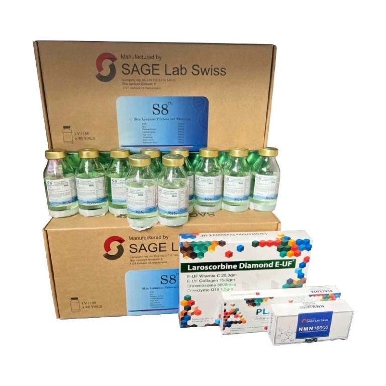 S8 NMN Sage Lab Swiss 5 sản phẩm Bộ truyền trắng da