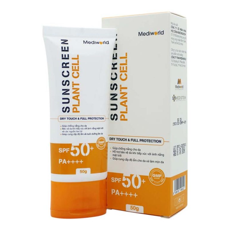 Mediworld Sunscreen Plant Cell kem chống nắng bảo vệ da 50ml