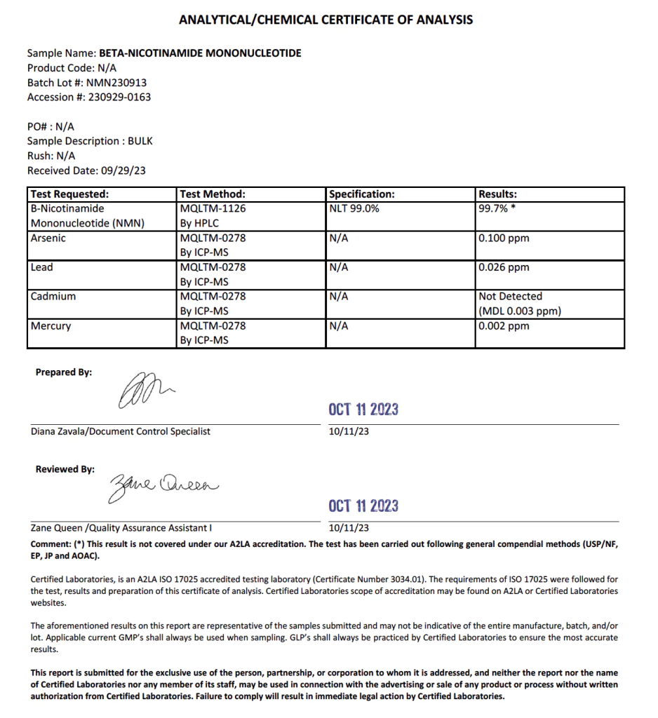 AlphaCell Labs NMN 500mg - Viên uống NMN tăng cường sức khỏe | Ed beauty