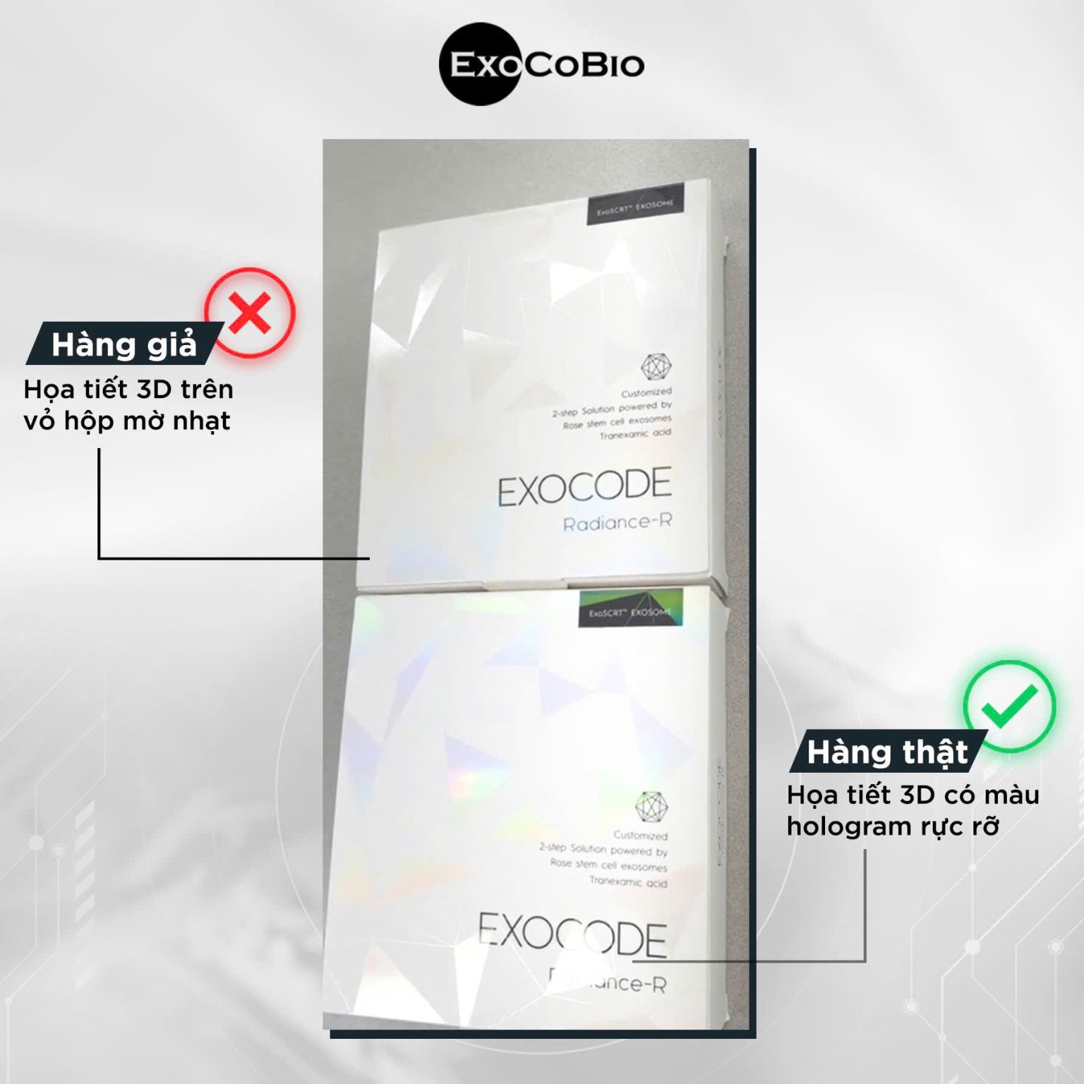 CẢNH BÁO MESO THERAPY EXOCODE GIẢ; ĐÂU LÀ CÁCH PHÂN BIỆT HÀNG THẬT ...