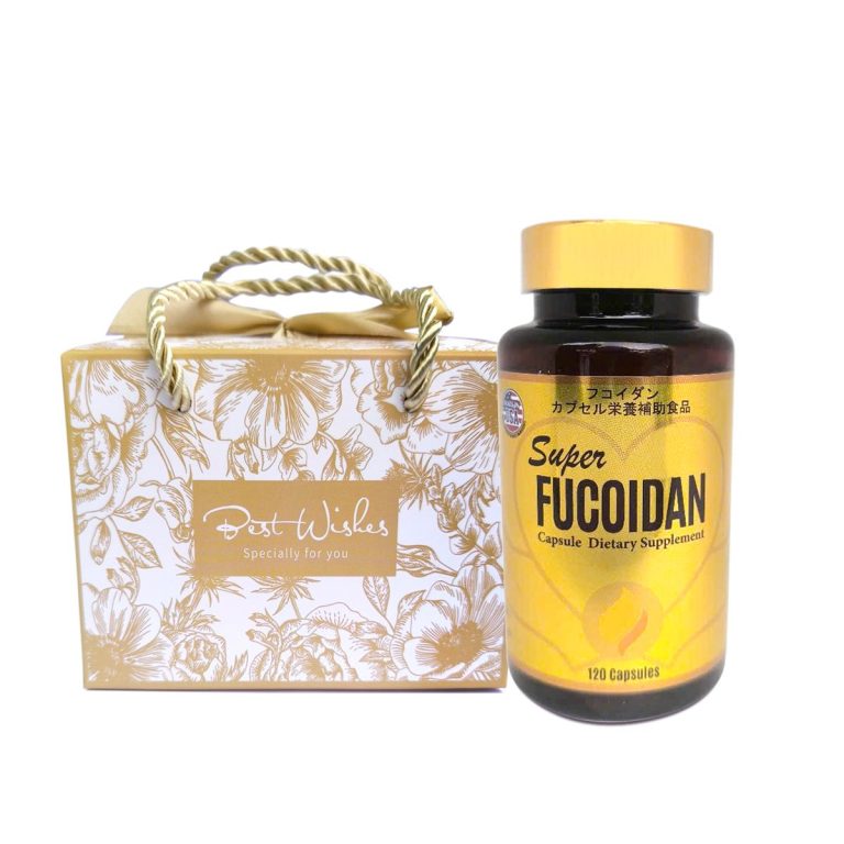 Viên uống tảo bảo vệ sức khỏe Super Fucoidan Capsule Dietary Supplement ...