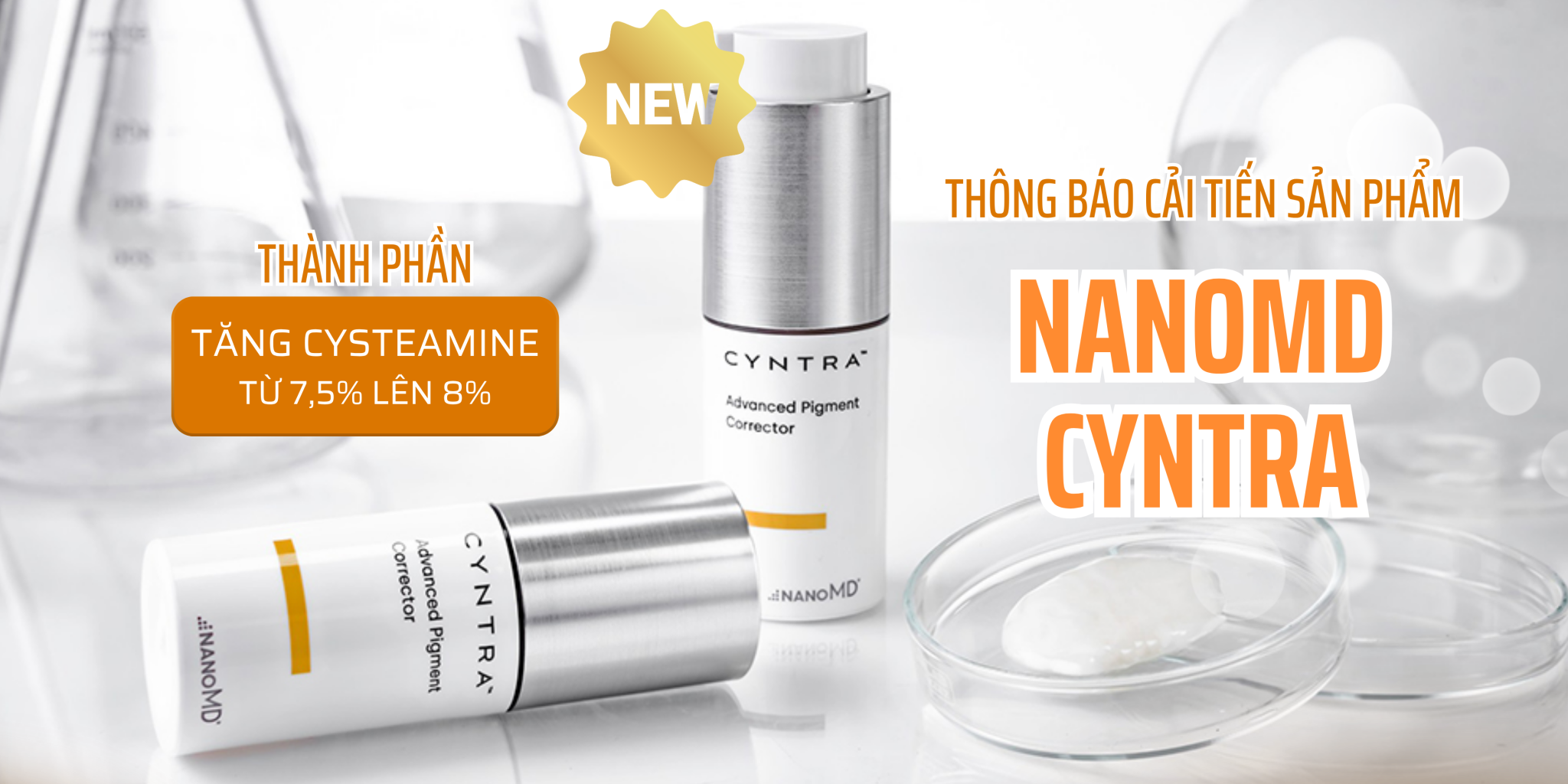 Kem trị nám NanoMD Cyntra Advanced Pigment Corrector