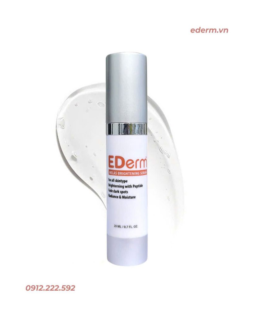 Tinh chất giảm nám, sáng da đều màu EDerm Melas Brightening Serum | Ed ...