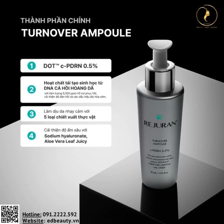 Rejuran Turnover Ampoule phục hồi, trẻ hóa căng bóng da